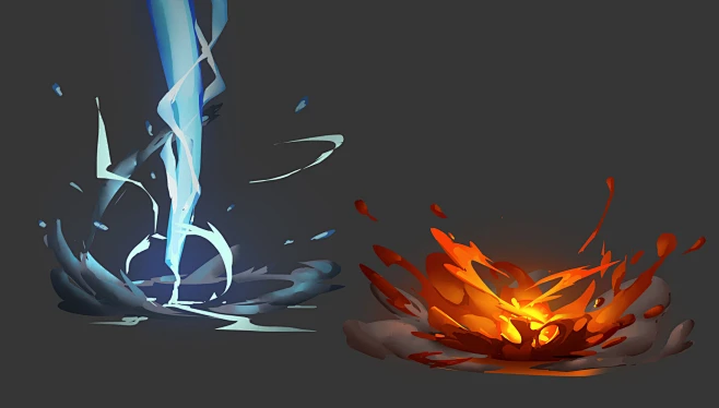 VFX concept, Lise Elsoght : Assignment done for Artside Game art School ...