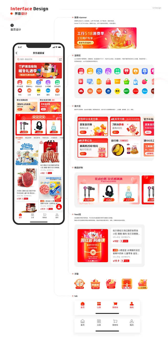 2024作品集-APP-UICN用户体验设计平台-花瓣网