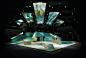 Labscape Architecture _ 2TEC2 Booth The beginning of the project was based on the gills of the ...