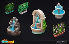 Wildscapes. Game Objects on Behance-花瓣网