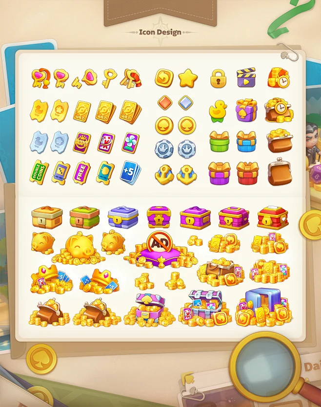 2D art Digital Art game Game Art icons mobile game ui art ui design UI ...