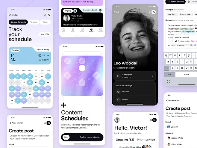 Socio - Mobile App for AI-花瓣网