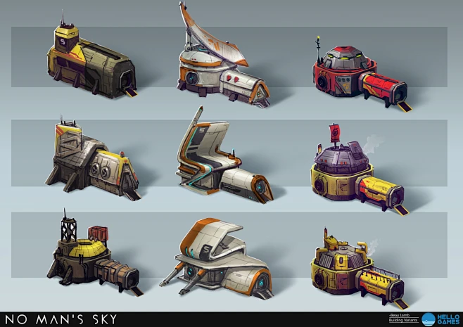 NMS Biome concepts, Beau Lamb : NMS Biome concepts by Beau Lamb on ...