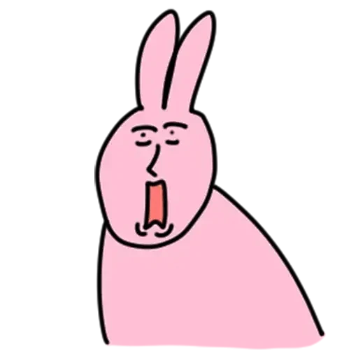 My friend rabbit - Sticker 7-花瓣网