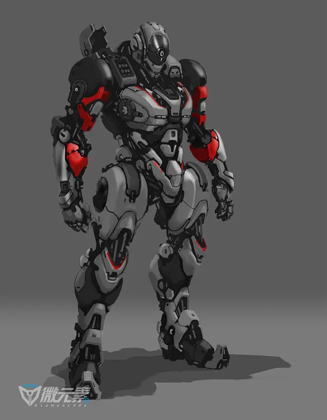 【3D机械】美国V1 Interactive的硬表面艺术家Aaron de Leon 118P-花瓣网