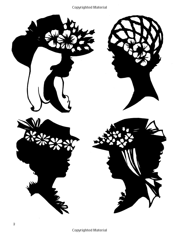 Silhouette Designs for Artists and Craftspeople Dover Pictorial Archiv