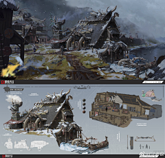 SLG——建筑卡通中世纪-花瓣网|陪你做生活的设计师 | 10356