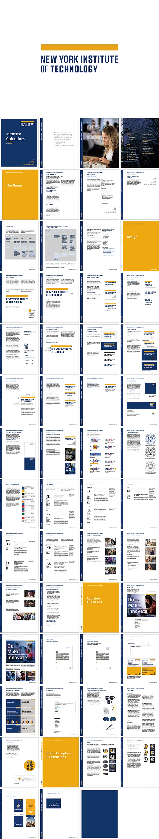 美国NYIT纽约理工学院VI手册-花瓣网