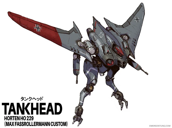 TANKHEAD - Artwork Compilation 03-花瓣网