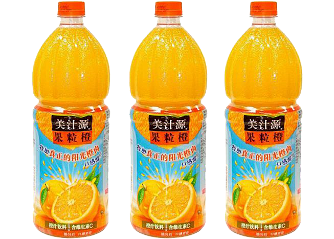 美汁源果粒橙1