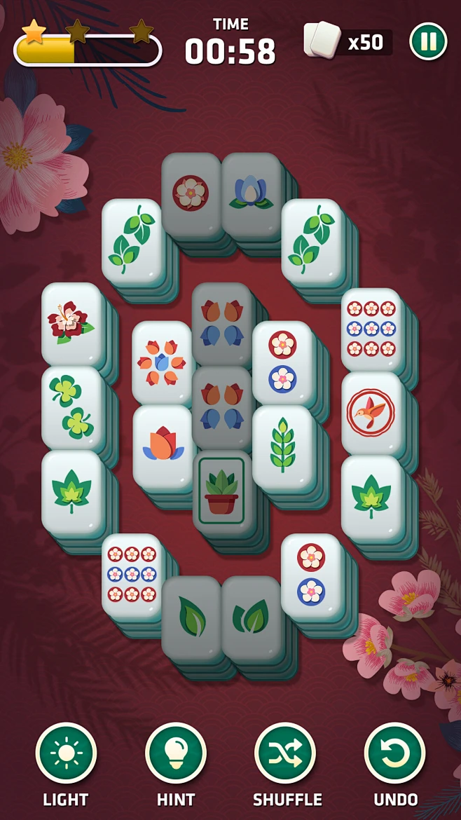 Mahjong Blossom Project, Tue Tue : Mahjong Blossom Project by Tue Tue ...