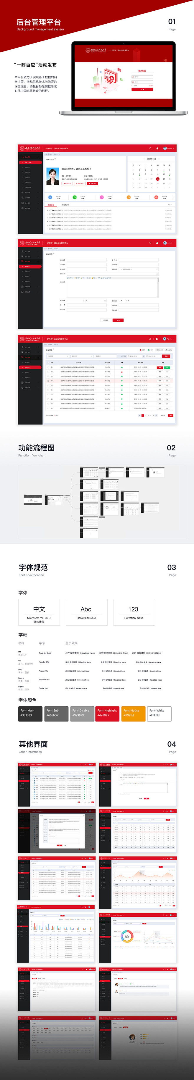 后台管理平台_陈亚娟_【68Design】