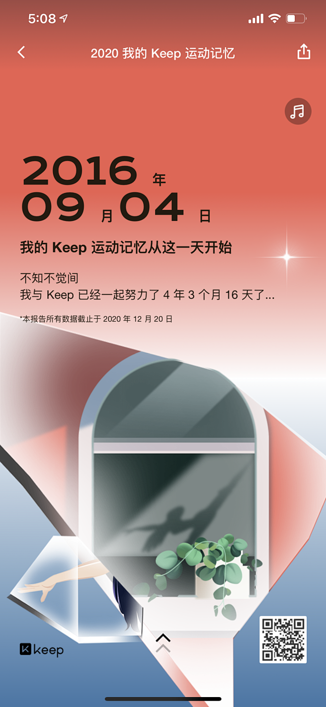 keep年度总结 H5 采集@Sissi 爱莫能助哈哈哈哈