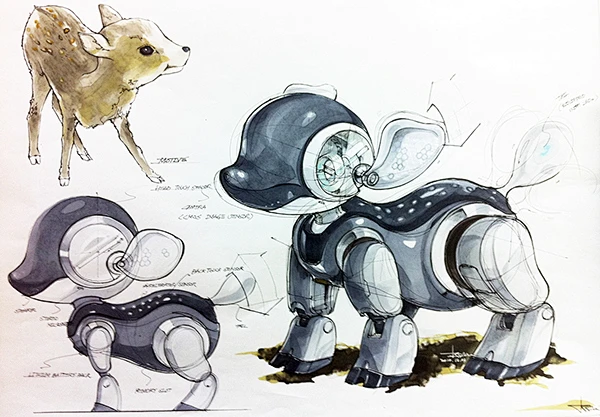 Robot Design 2010 : 2010 product drawing in SADI -花瓣网