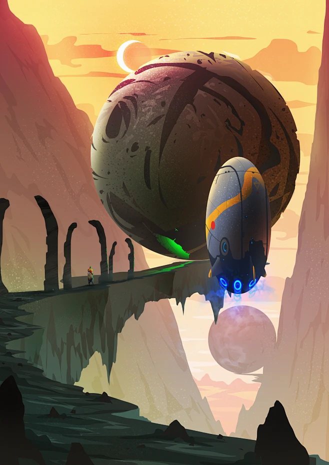 NMS Biome concepts, Beau Lamb : NMS Biome concepts by Beau Lamb on ...