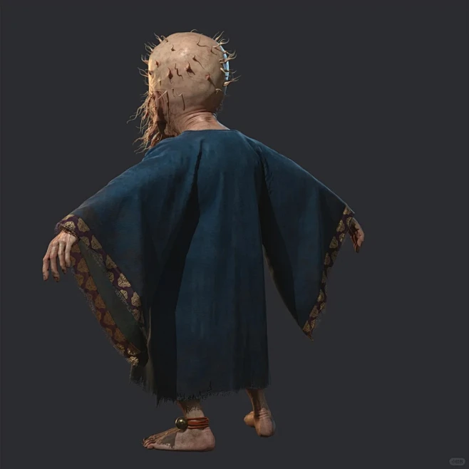 非常荣幸参与黑神话悟空角色制作-土地公_5_Artstation huan gugu_来自小红书网页版图片_黑神话悟空图片素材-花瓣网