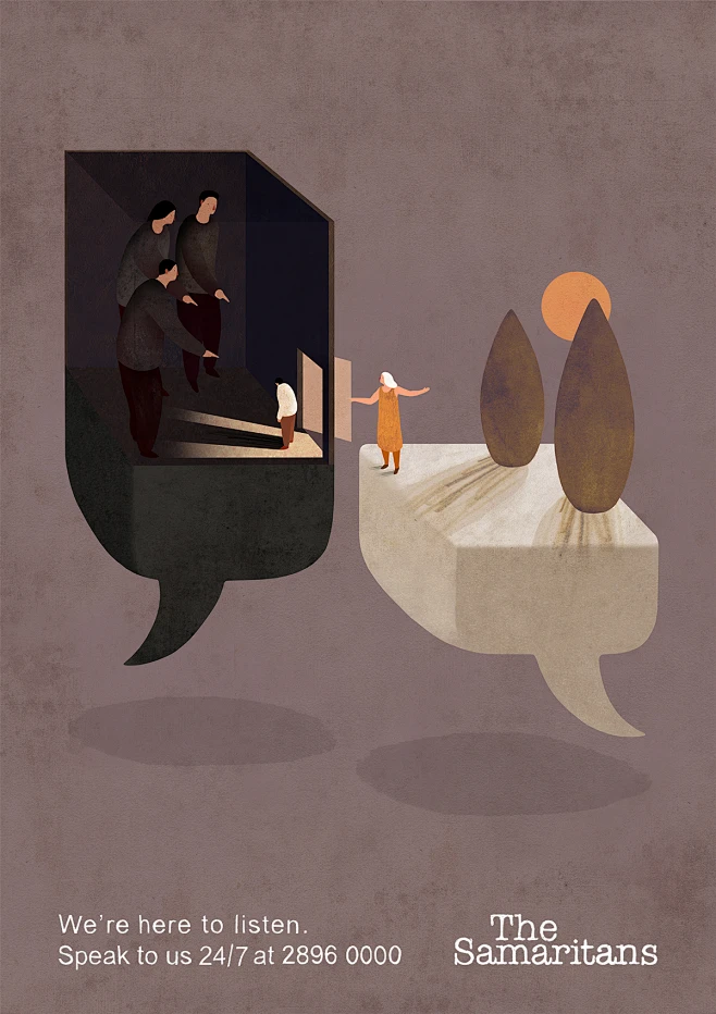 The Samaritans : Used as a campaign to promote the Samaritans ...