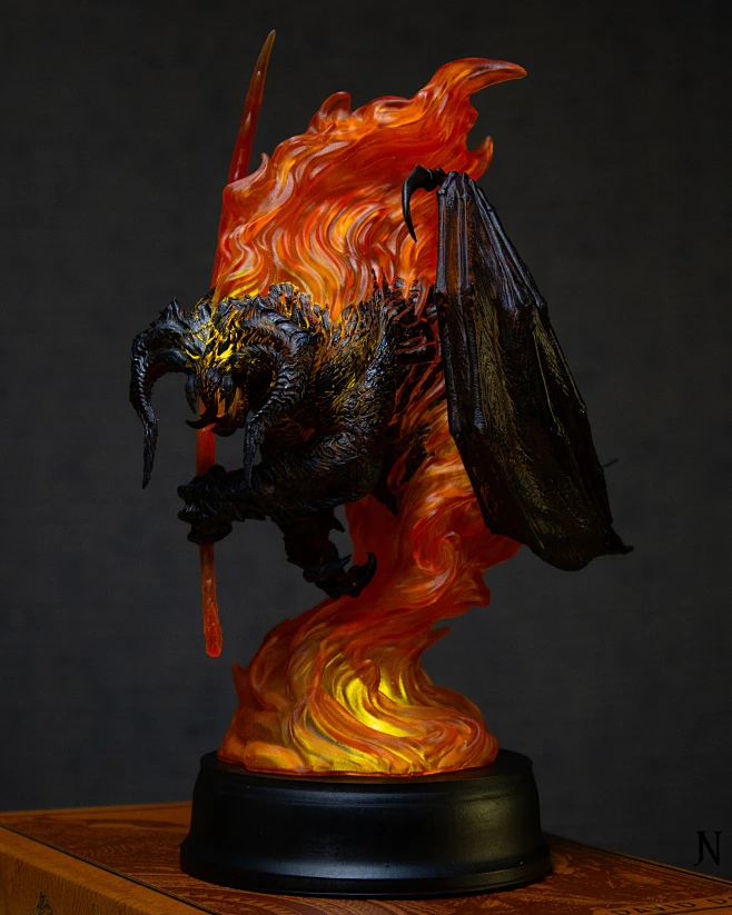 Balrog Light-Up Bust-花瓣网