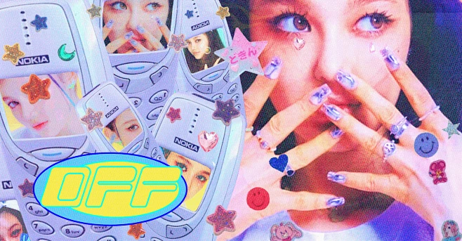 Branding design Branding Identity y2k aesthetic 2000s aesthetic kidcore ...