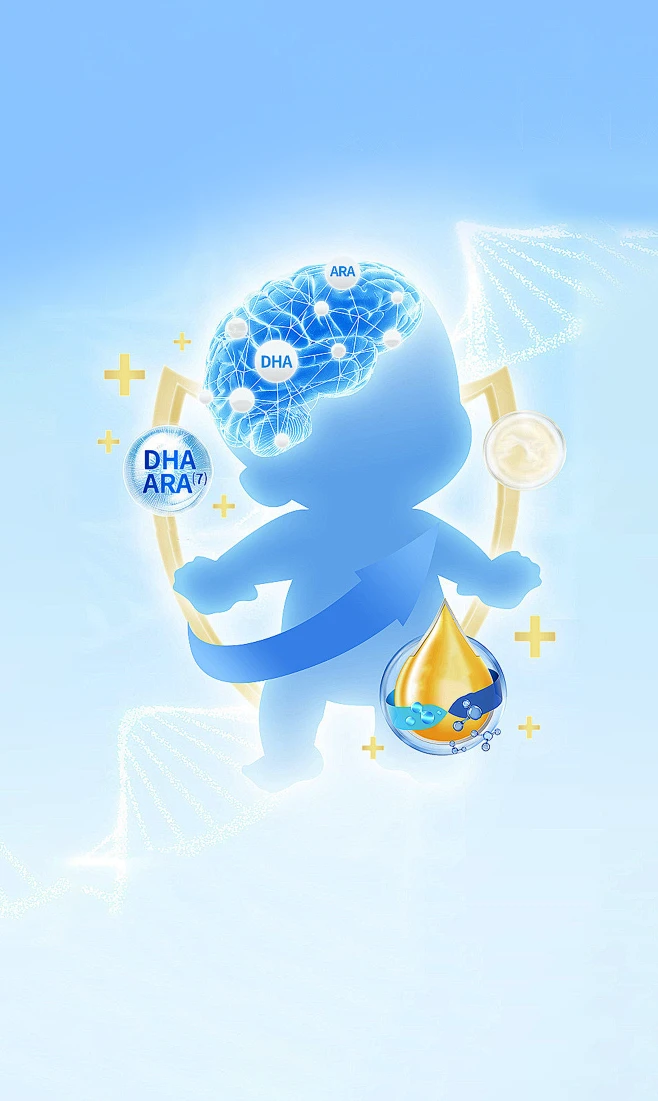 婴儿营养 DHA ARA -花瓣网