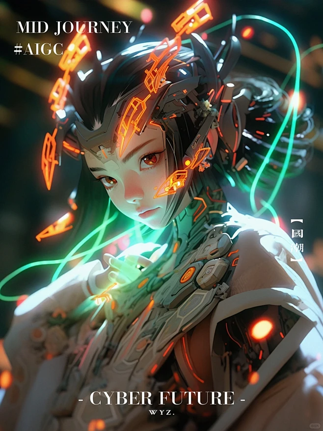 赛博 · AIGC · MIDJOURNEY 魔法-花瓣网