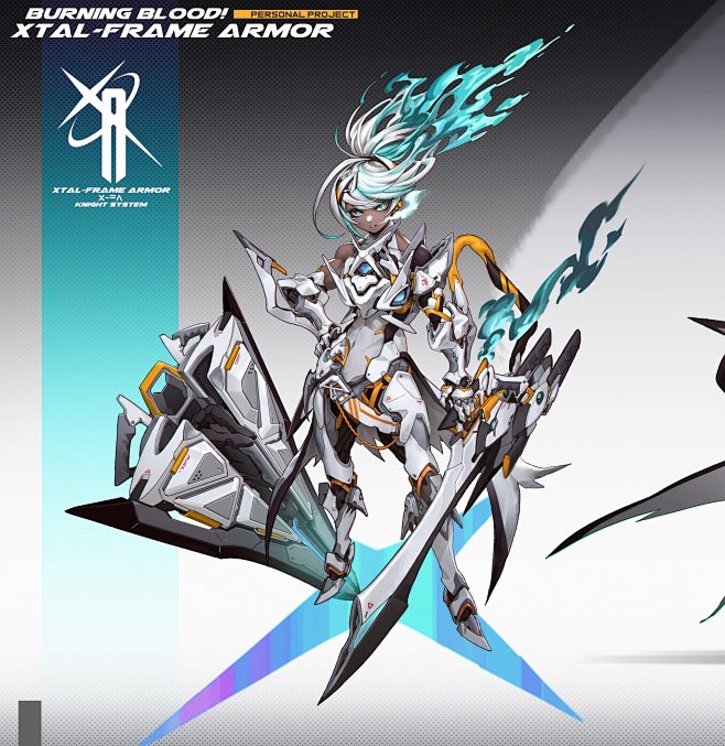 脑洞与结构满分！ A站大佬 概念设计师 Lai Tianyi 帅气的机械设计-CG角色-微元素 - Element3ds.com!