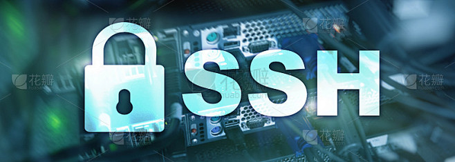 SSH, Secure Shell协议及软件。数据保护、互联网和电信概念。