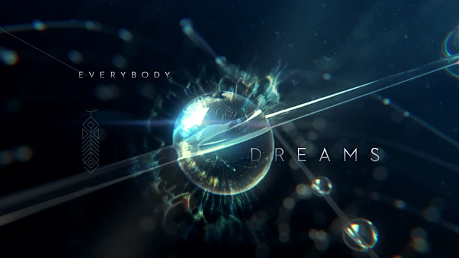 falling water motion graphics design tv show usa USA Network usa ...