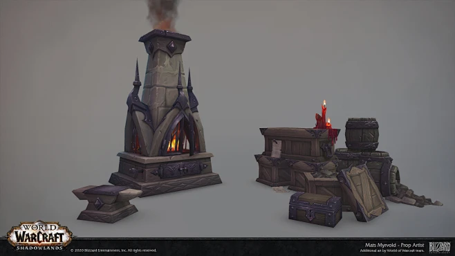 World Of Warcraft - Revendreth Props(1)-花瓣网