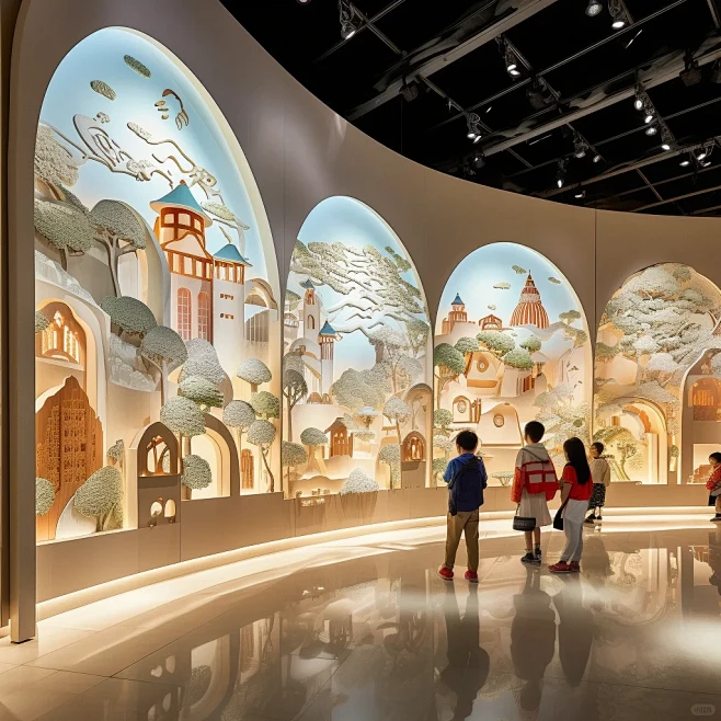 剪纸博物馆-花瓣网