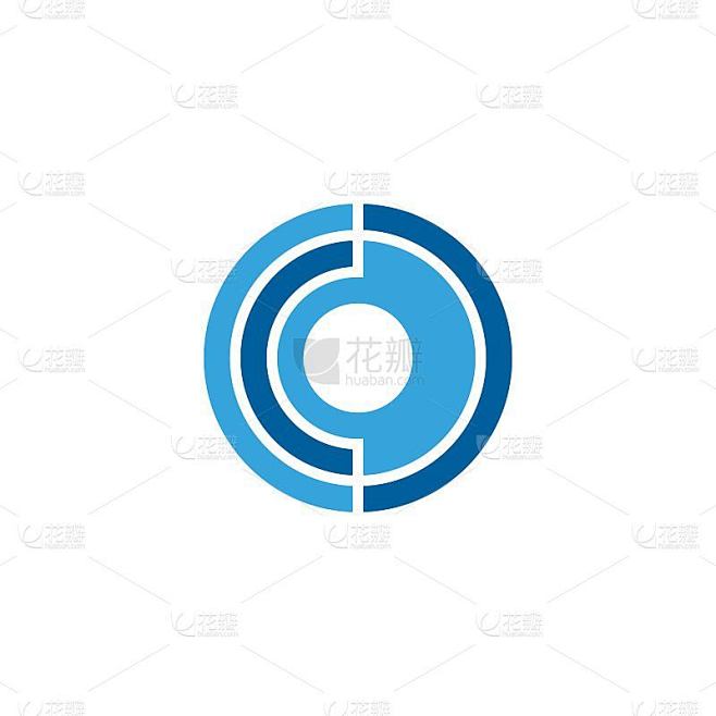 C Letter Core icon vector illustration