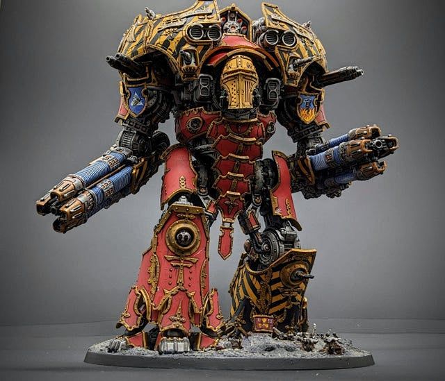 Finished Legio Ignatum Warmaster, Arx Igneus, th