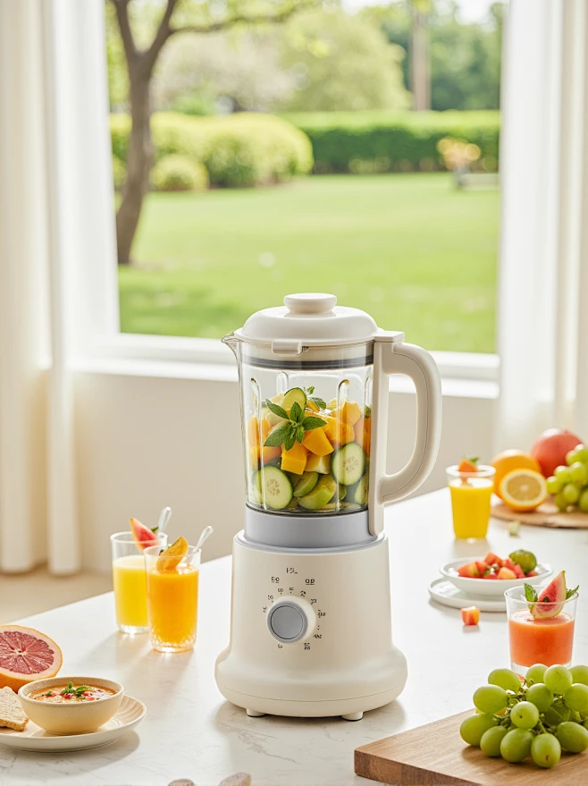 惠而浦 X 方米视觉 静音破壁机 %7C 场景图分享_青鸟品牌整_8c64ce85-花瓣网