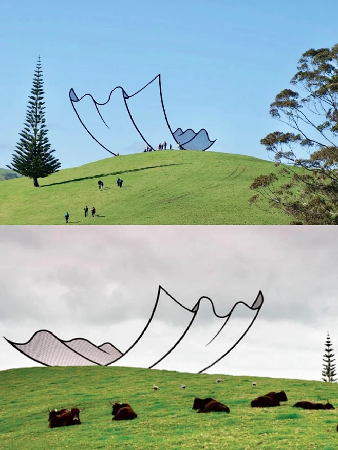 装置艺术 | Neil Dawson 特别の天空绘画