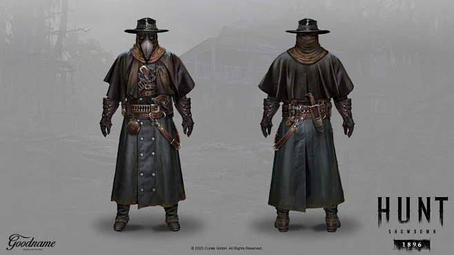 Hunt: Showdown 1896 Character Design-花瓣网