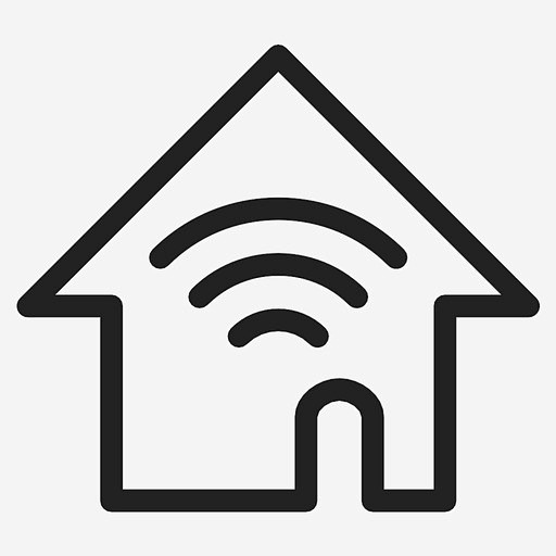 联网家庭互联网监控图标_88ICON https://88icon.com 联网家庭 互联网 监控 在线 远程 安全 wifi wifi信号 房屋wifi 家庭wifi