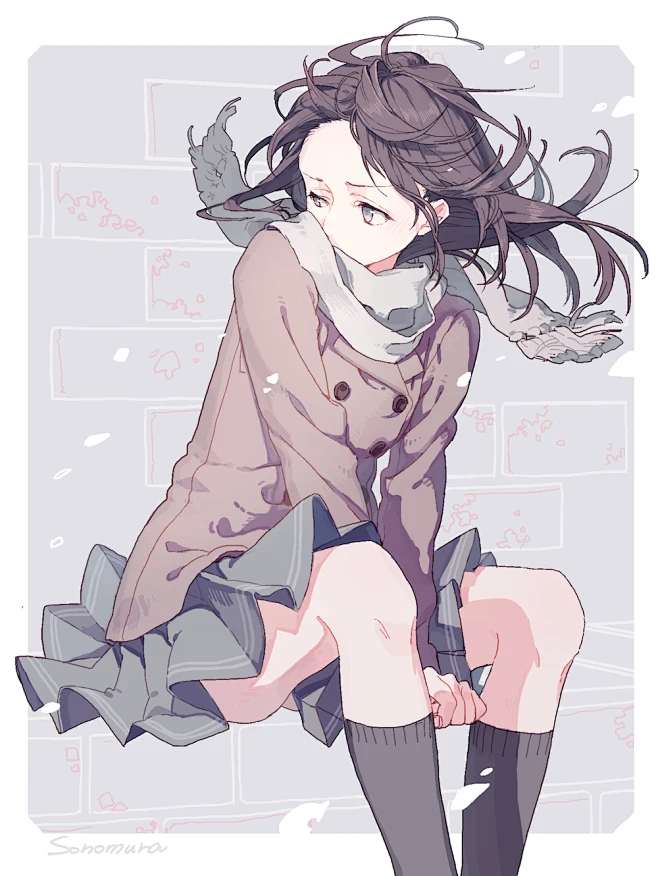winter | むらむら [pixiv] -花瓣网