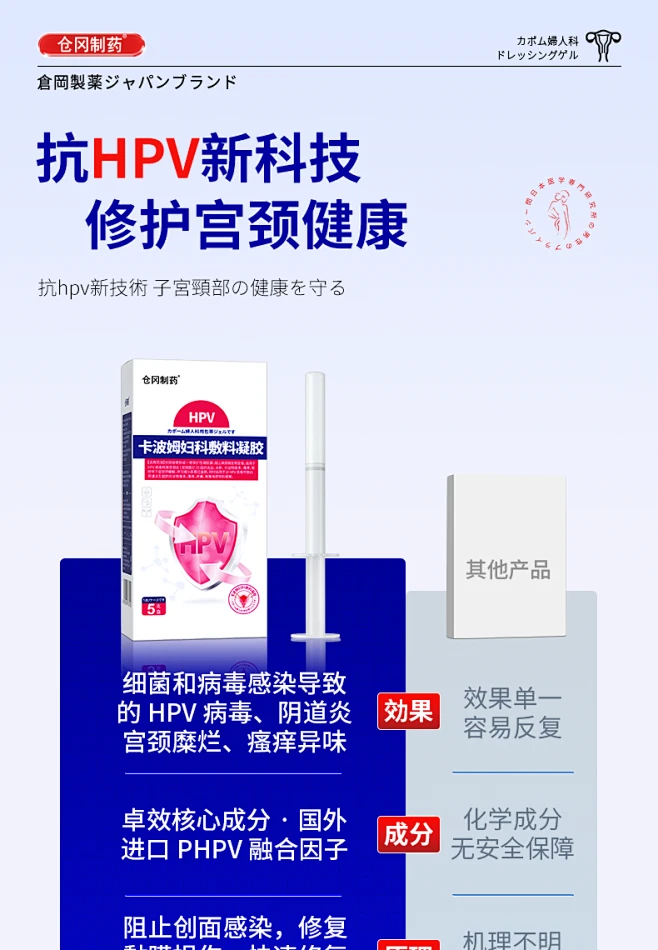 hpv抗病毒专用药抗hpv生物敷料蛋白卡波姆妇科hpv病毒干扰素凝胶-tmall.com天猫-花瓣网