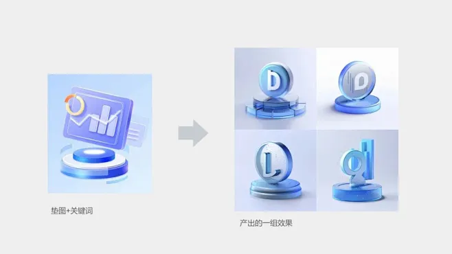 3D图标公示=垫图+图标关键词描述+参数控制 ai绘画 @多梦PPT⇦ https://huaban.com/user/tooodream-花瓣网