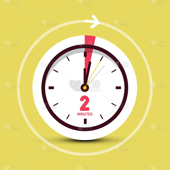 2两分钟时钟图标