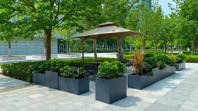 商业街 植物租摆 - 小红书搜索花箱-花瓣网