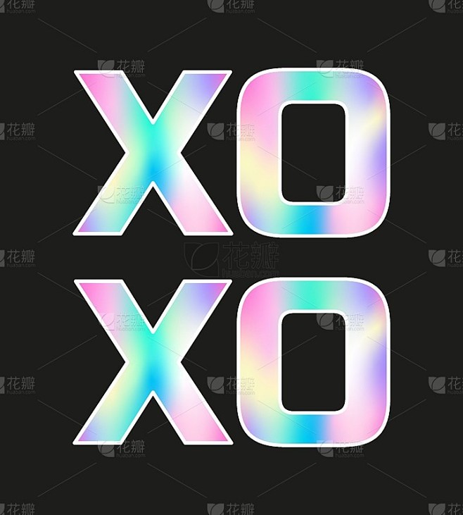 xo xo贴纸