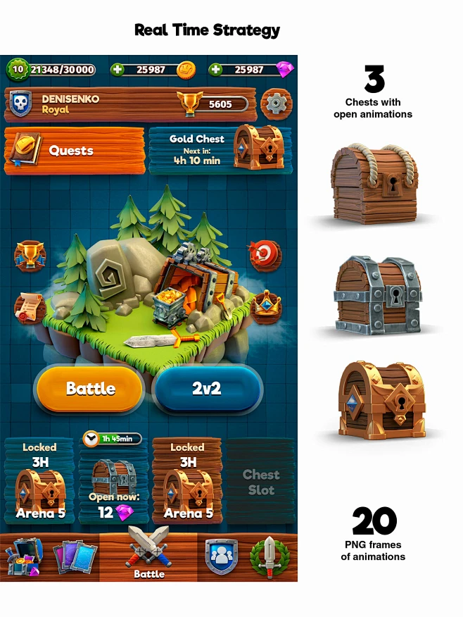 皇家GUI RTS-花瓣网