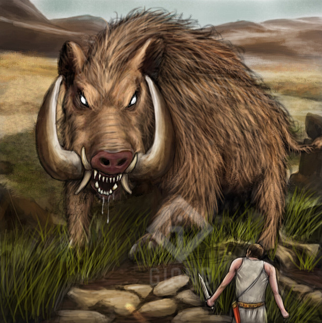 克罗米翁牝猪(Hus Crommyon)