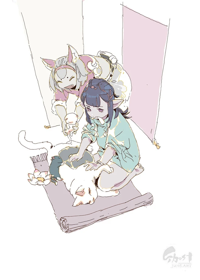 Wenjun Lin : Illustrator-花瓣网