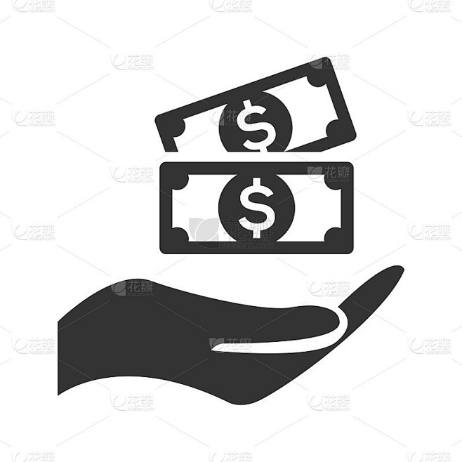 支付收入的图标