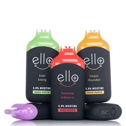 BLVK ELLO Plus 6000 Disposable - All Flavors