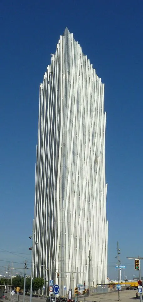 Diagonal Zero Zero or Diagonal 00 Telefonica Tower, Barcelona by Enric ...