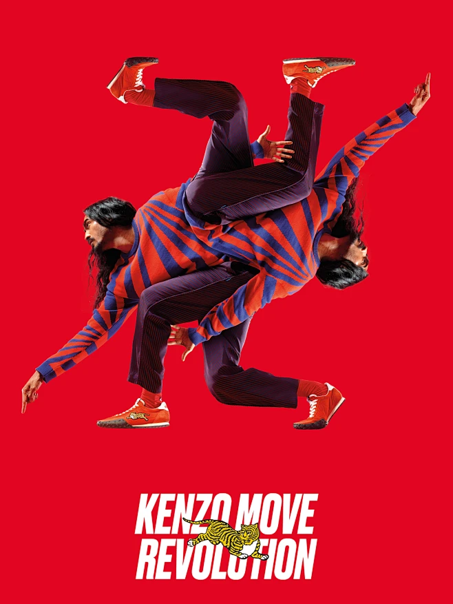 Kenzo Move Revolution : We shot and directed the new campaign for the Kenzo Move sneakers.-花瓣网