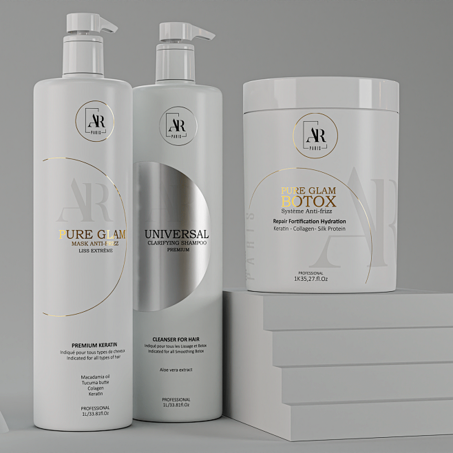 beleza Cabelos cosmetcs Cosméticos desing embalagens frança hair Packaging